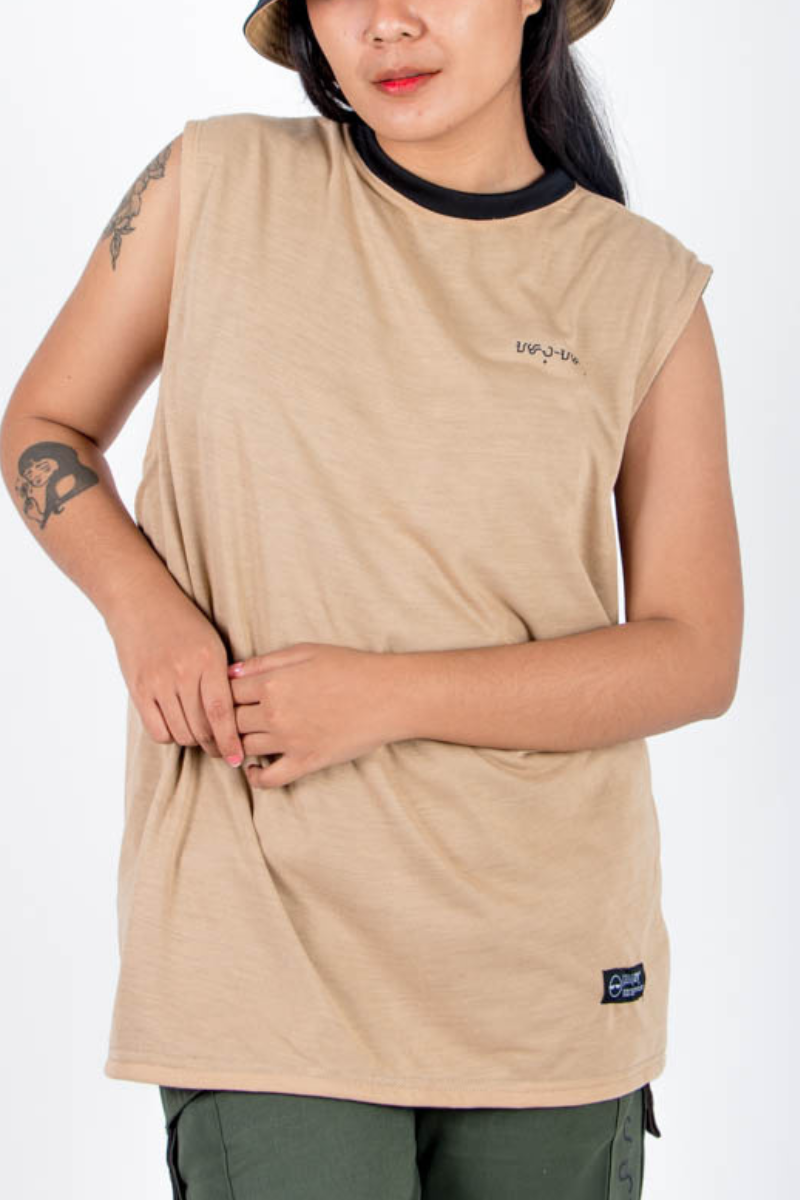 Legazy® Baybayin Reversible Tank Top | Sando 2.0 | Kayumanggi & Itim ...
