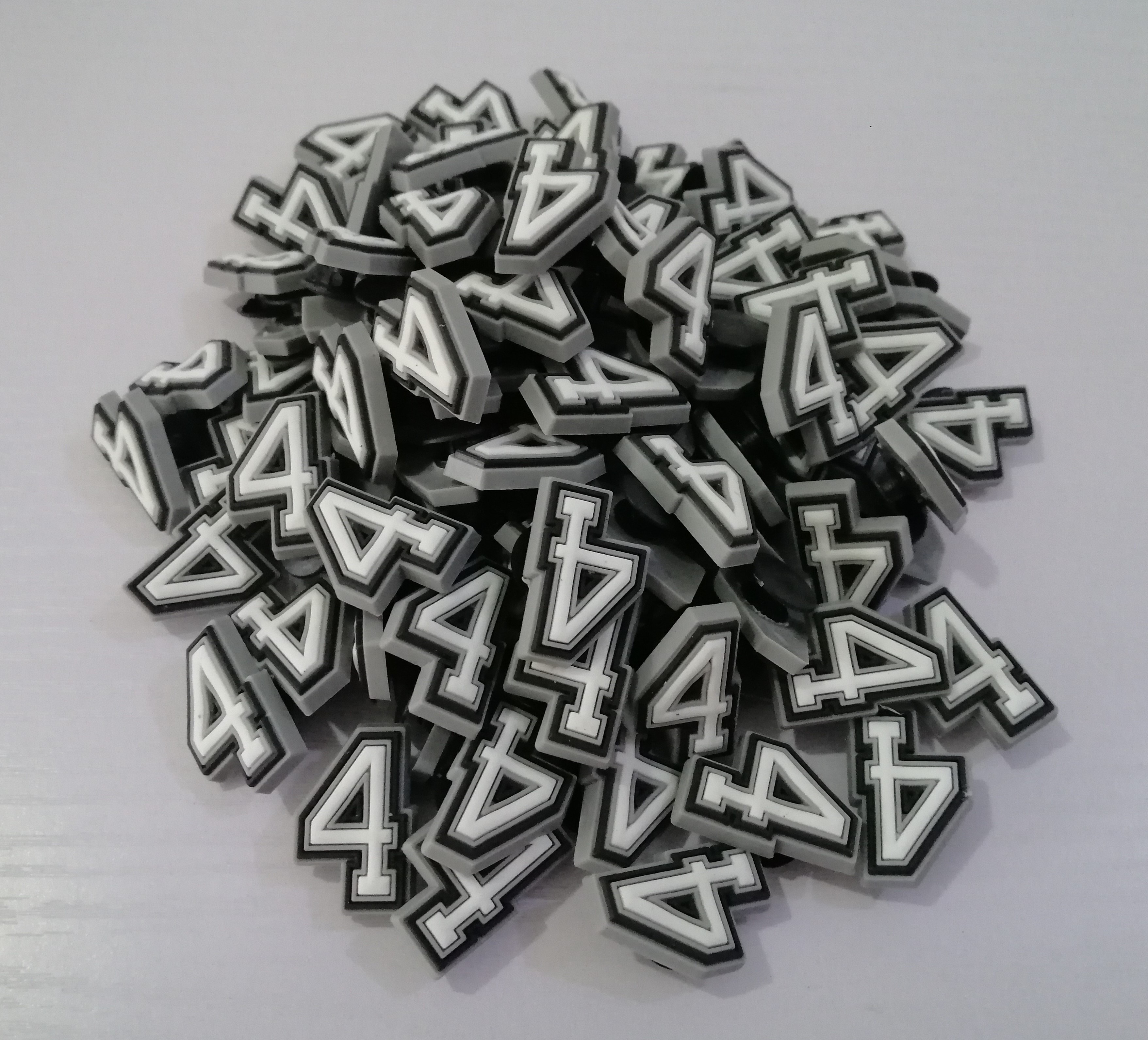 Jersey Letters and Numbers Jibbitz for Crocs (per piece) | Lazada PH