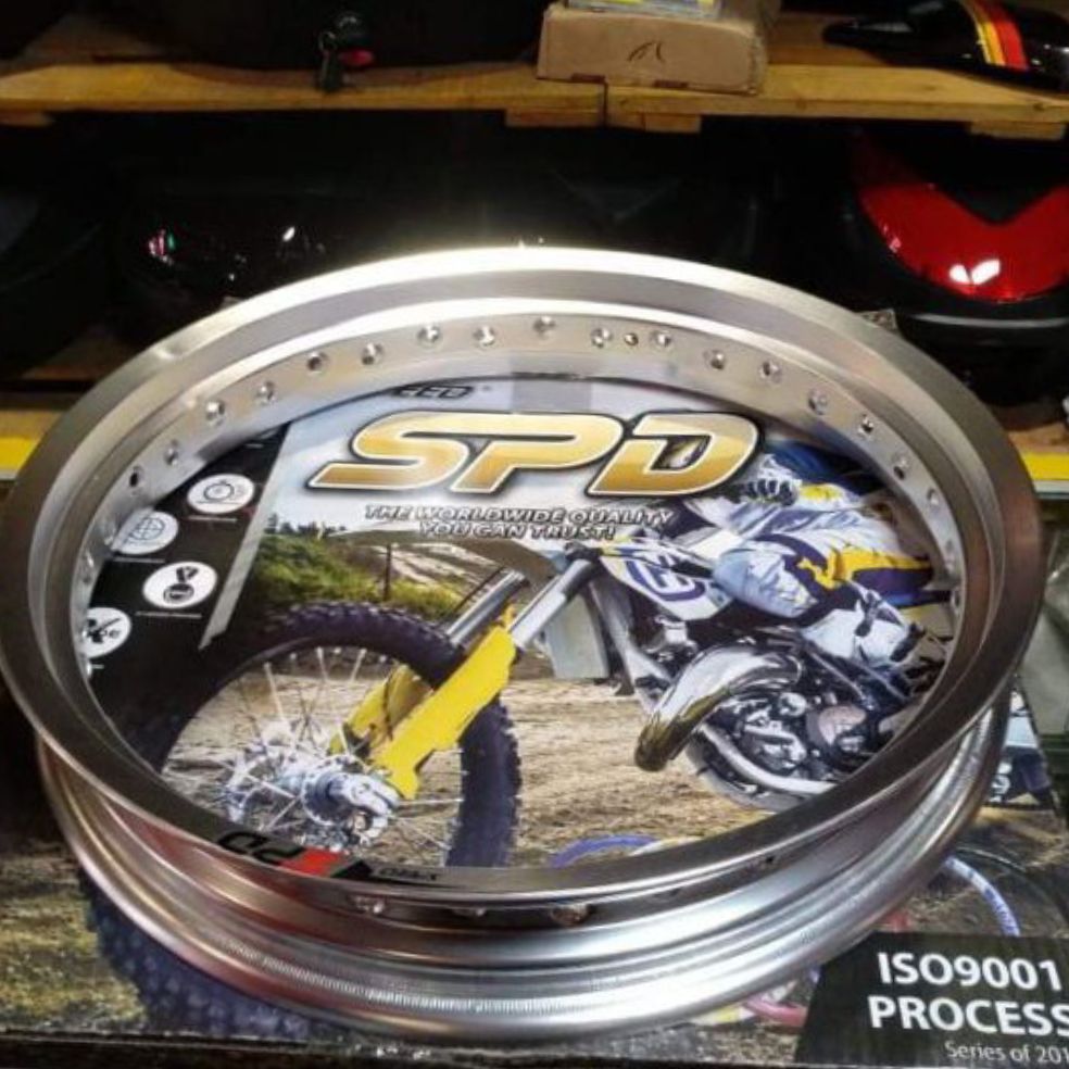 SPD ALLOY RIM 2.50 x 14 - SILVER | Lazada PH