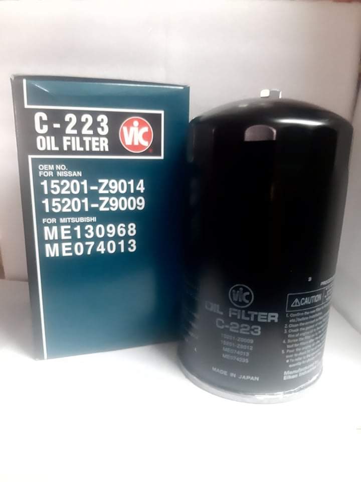 VIC OIL FILTER C-223 for FUSO 6D14, 6D15, 6D16, 6M61 | Lazada PH