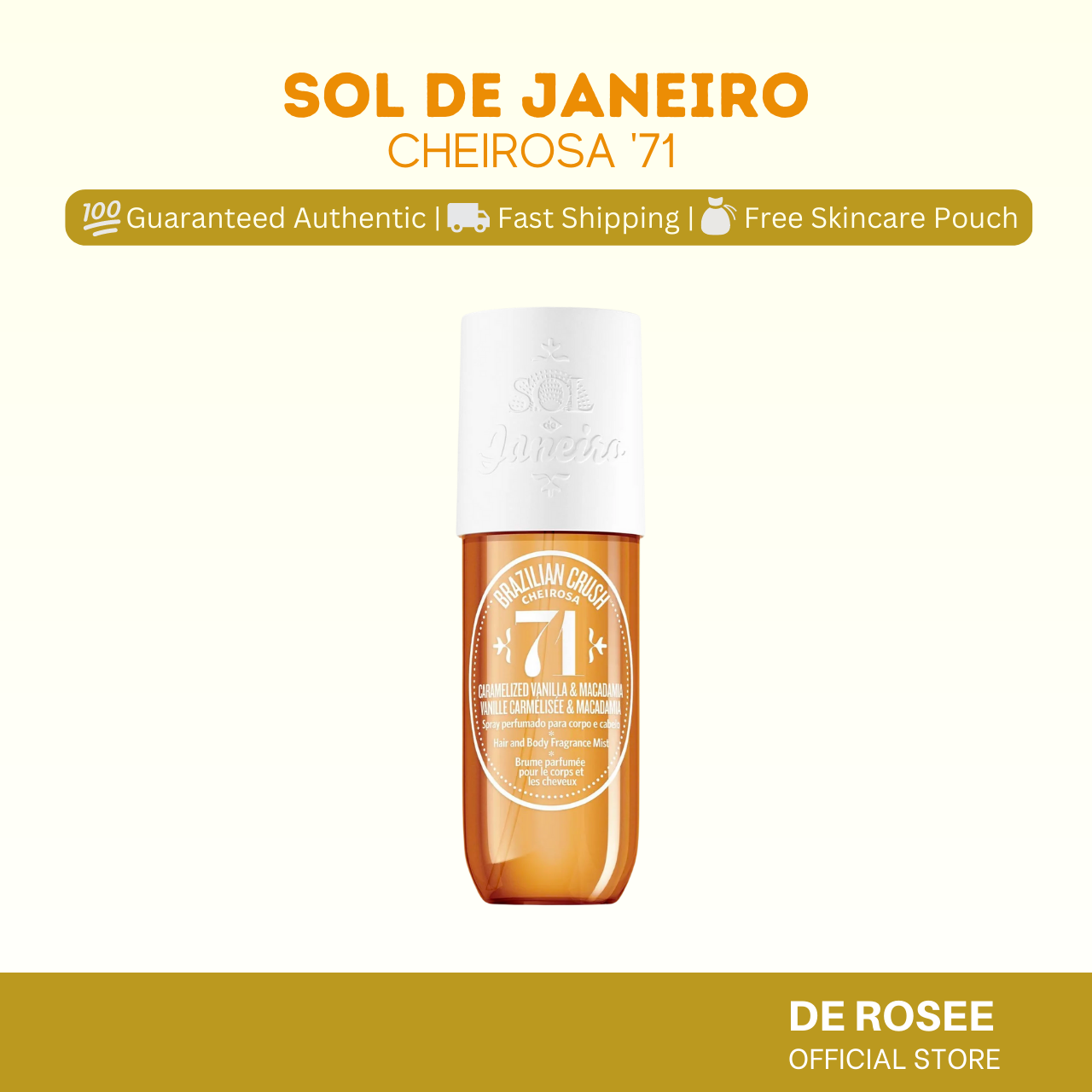 Sol De Janeiro Brazilian Crush Perfume Mist | Lazada PH