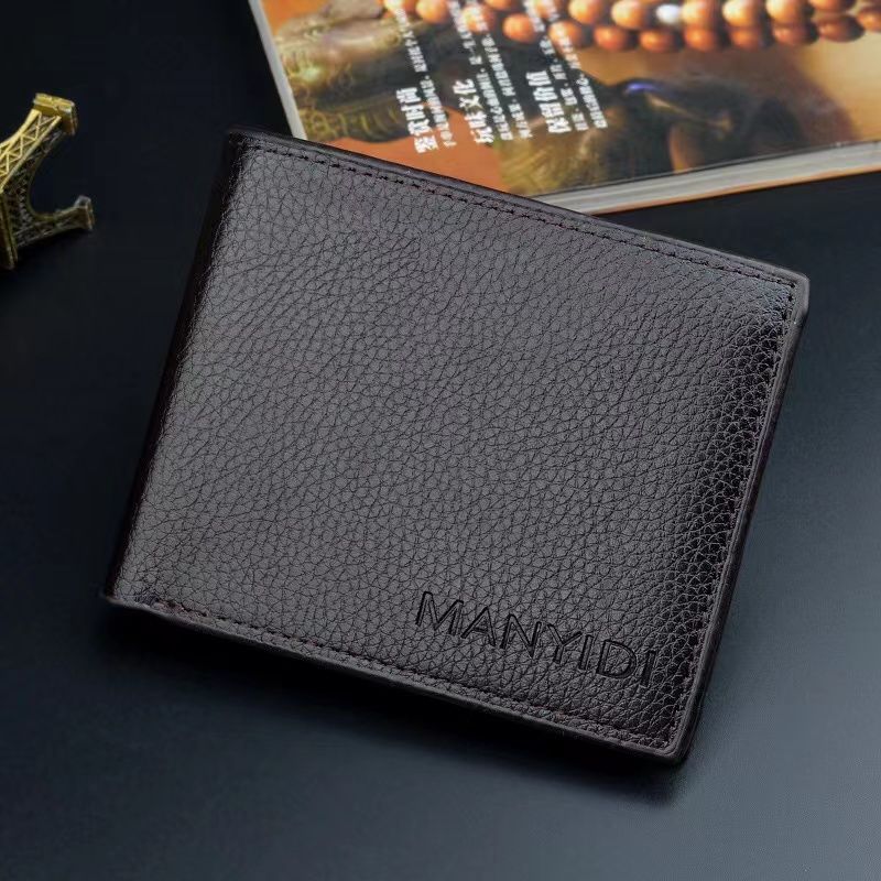 Mens Driver's License Wallet Retro Trifold Short Wallet for Men Soft ...
