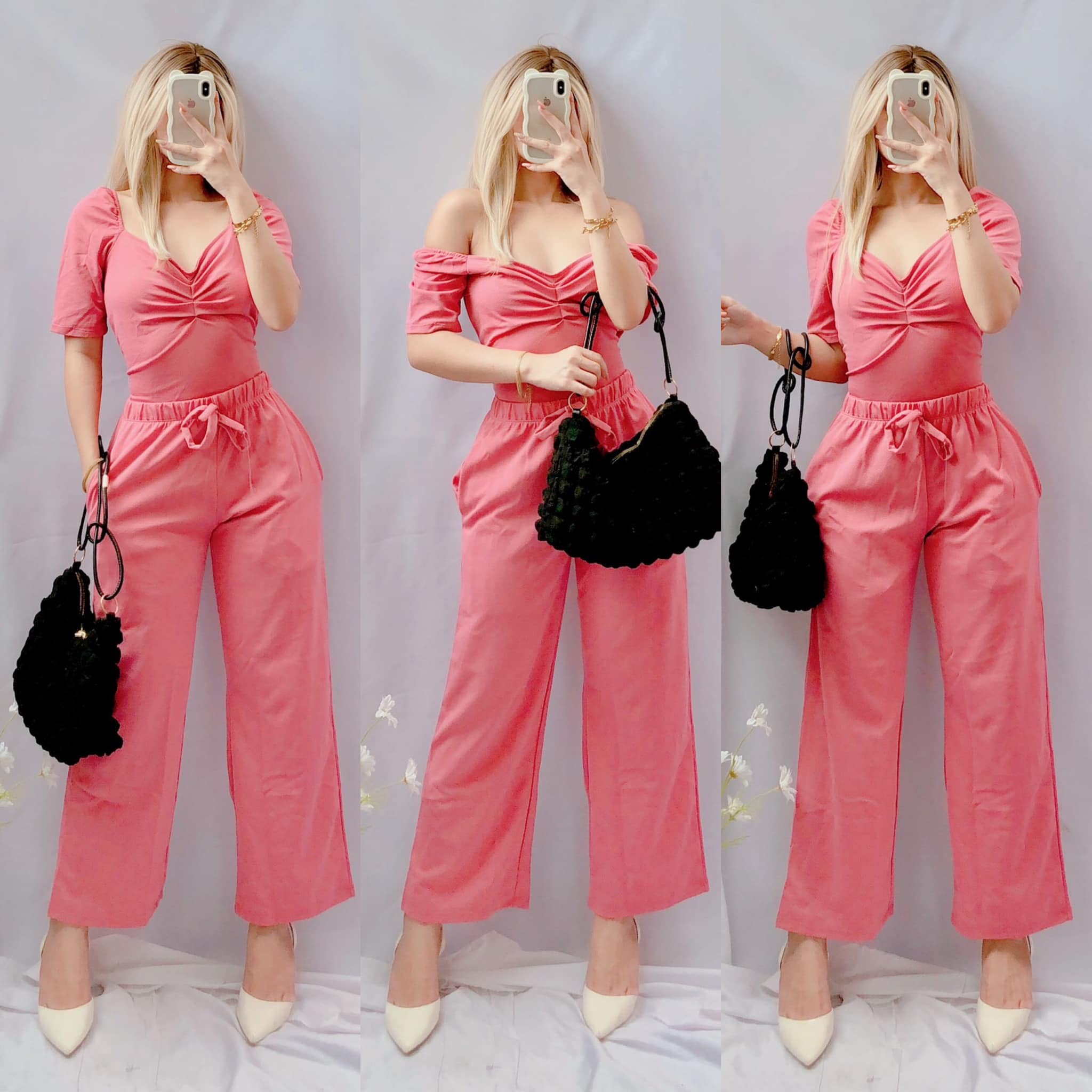 SHA SHA PUFF SLEEVES TERNO COORDINATES FOR WOMENS | Lazada PH