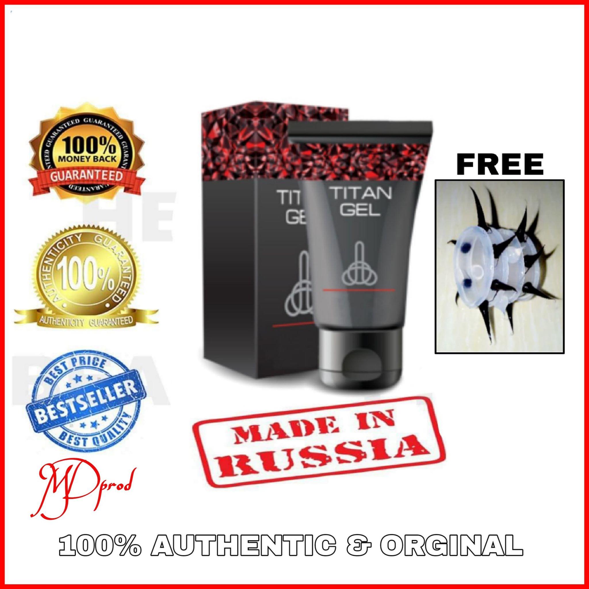 Authentic Titan Gel Red w/Manual & Freebies | Lazada PH