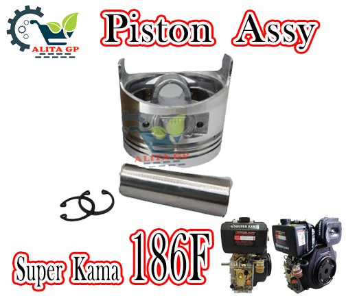 Piston Assy For Super Kama 186F 10hp Air Cooled Diesel Engine | Lazada PH