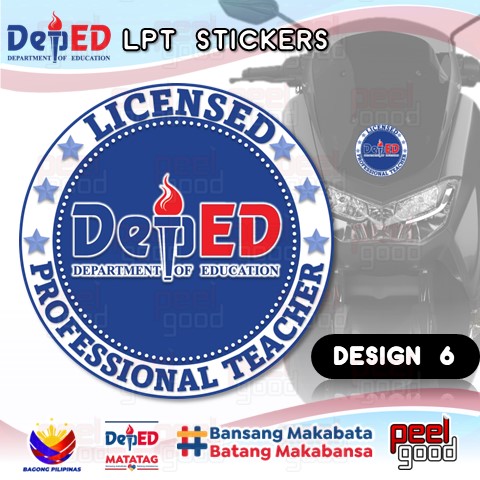 DEPED Stickers - Vinyl Laminated (new designs) 2.5 & 3 inches | Lazada PH