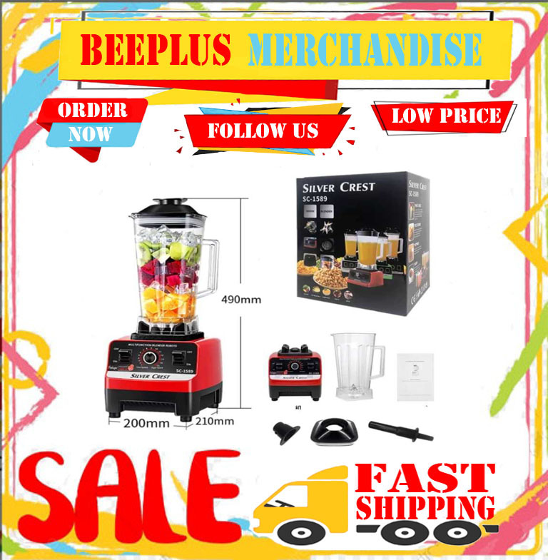 Beeplus Merchandise Silver Crest Professional Blender/ Blender High ...