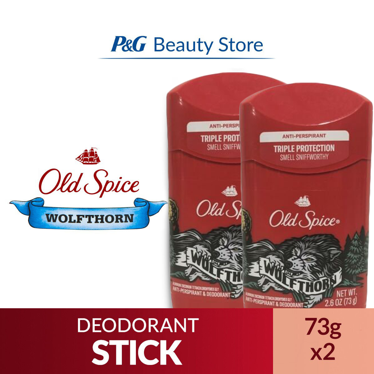 Old Spice Anti Perspirant Deodorant Roll On Invisible Solid Wolfthorn ...