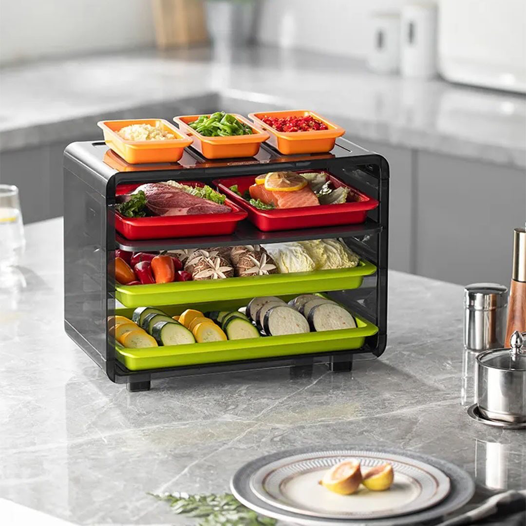 Morphy Richards 9in1 Food Organizer | Drawer Food Organizer | Colorful ...