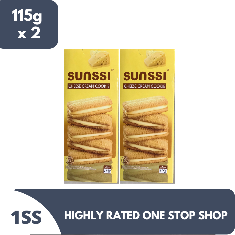 Sunssi Cream Cheese Cookie 115g x 2 | Lazada PH