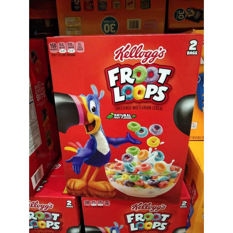 Kellogg's Froot Loops Cereal 2bags | Lazada PH