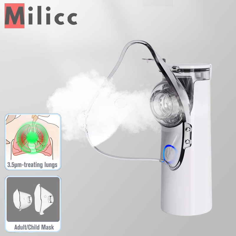 Handheld Portable Nebulizer Ultrasonic Nebuliser Mist Mini Inhaler ...