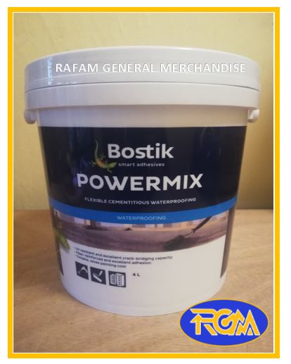 POWERMIX 4LTRS. "BOSTIK" FLEXIBLE CEMENTITIOUS | Lazada PH