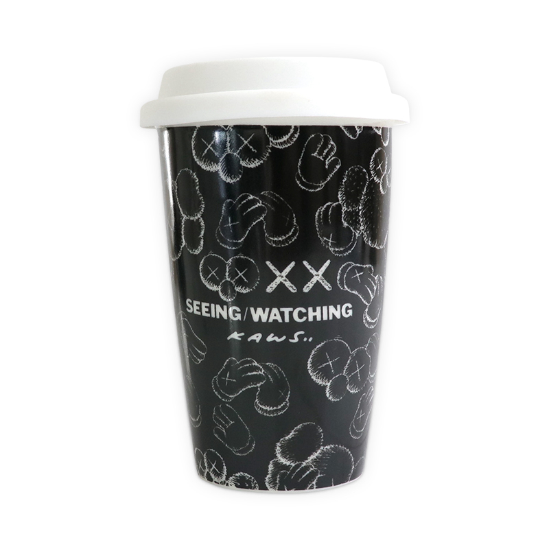 Kaws Sesame Street Tide Brand Ceramic Mug JJ Lin Cup Home Lovely Couple ...