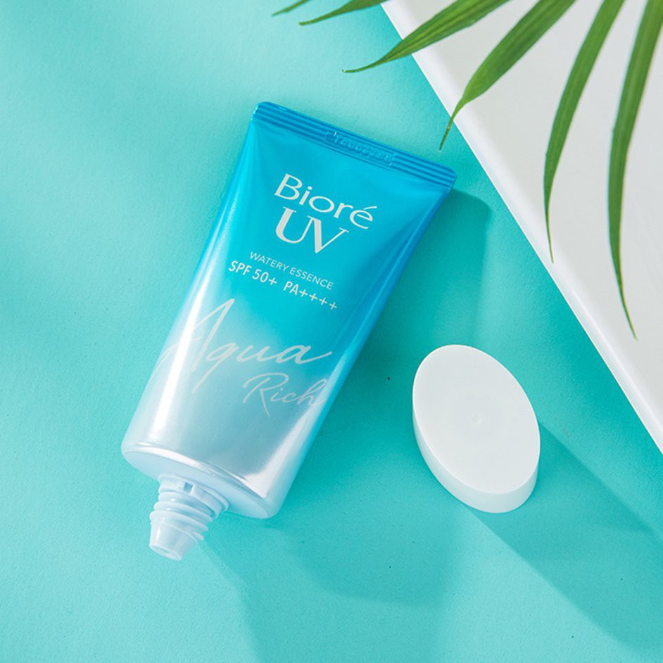 BIORE UV Aqua Rich Watery Waterproof Essence Sunscreen SPF50+ PA ...