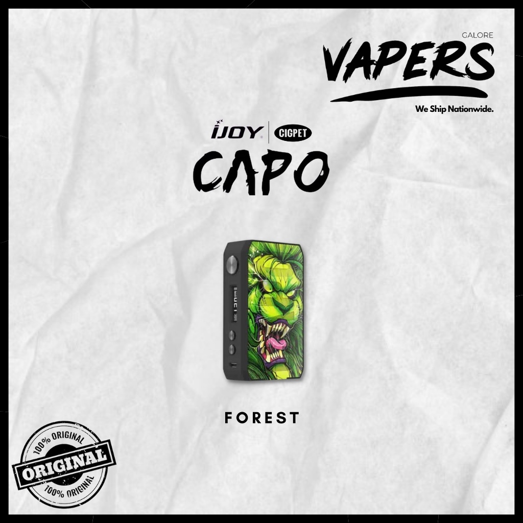 [AUTHENTIC] Ijoy Cigpet Box Mod 126W Ijoy Cigpet Capo Vape Capo Vape ...