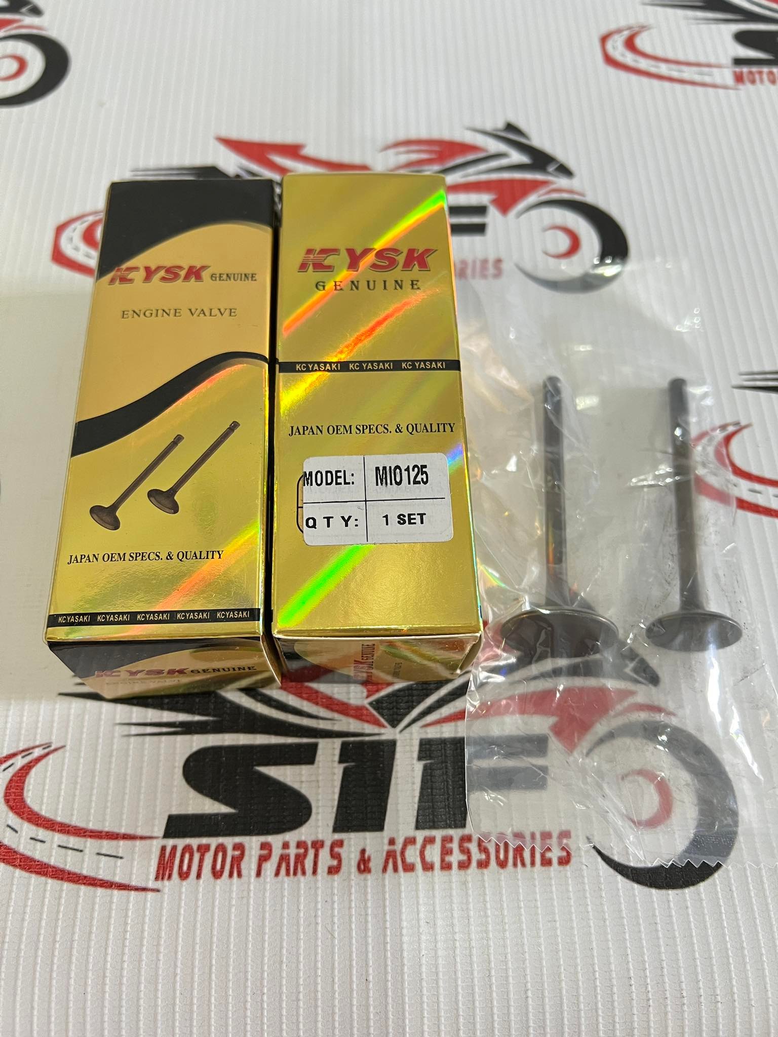 SIF ENGINE VALVE / INTAKE & EXHAUST VALVE YAMAHA MIO i125 / M3 YSK ...