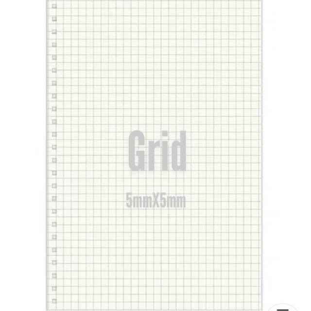 A5 Muji Style Notebook Regular/Steno Flip Up Notebook with Garter/Clear ...