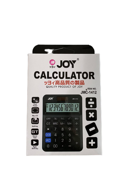 Joy Calculator 12 Digits Electronic Calculator High Quality Calcu ...