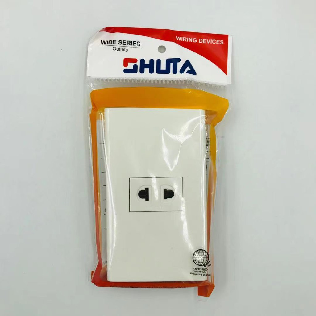 Shuta Wide Series Gang Outlet (10A-250V)#WH model | Lazada PH