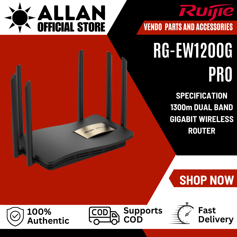 Ruijie Reyee RG-EW1200G PRO 1300M Dual-band Gigabit Wireless Router ...