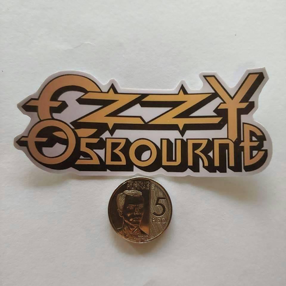 OZZY OSBOURNE HIGH QUALITY VINYL STICKERS | Lazada PH