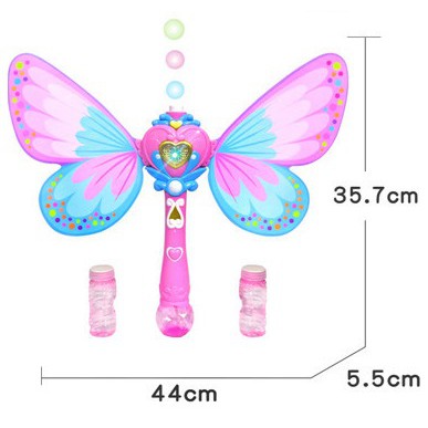 Light-Up Magic Wand - Electronic Bubbles Maker - Battery Operated ...