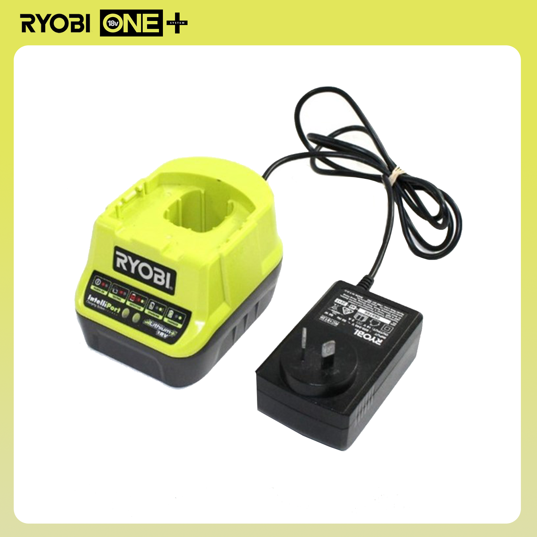 Ryobi ONE+ 18V Fast Charger Intelliport 220V (Brand New) (Not In ...
