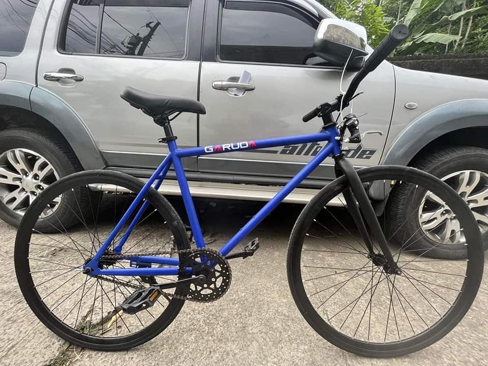 Garuda Fixie Steel 700/23c Recreational Outdoor Bike Budget Fixie Bike ...