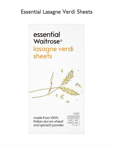Essential Lasagne Verdi Sheets | Lazada PH