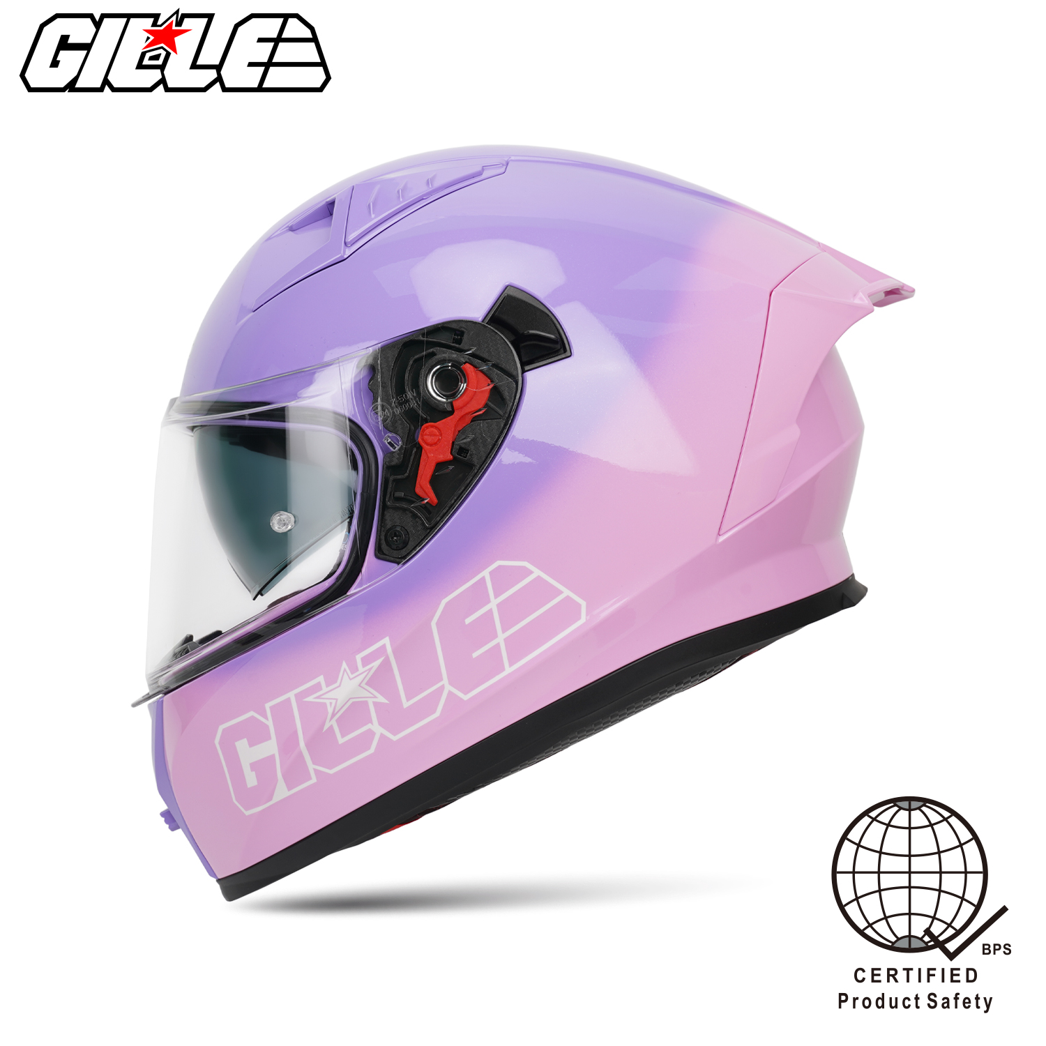GILLE 135 TWO TONE Full Face Dual Visor Motorcycle helmet full face ...