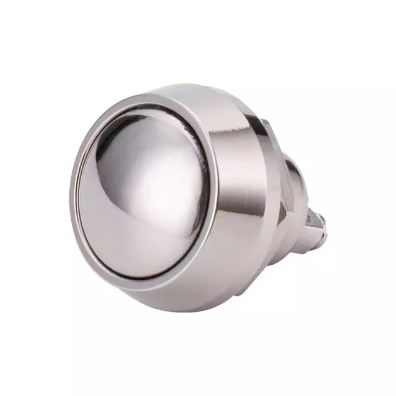 FAST SHIP- MOTORCYCLE PASSING LIGHT SWITCH 12mm Momentary Button ...