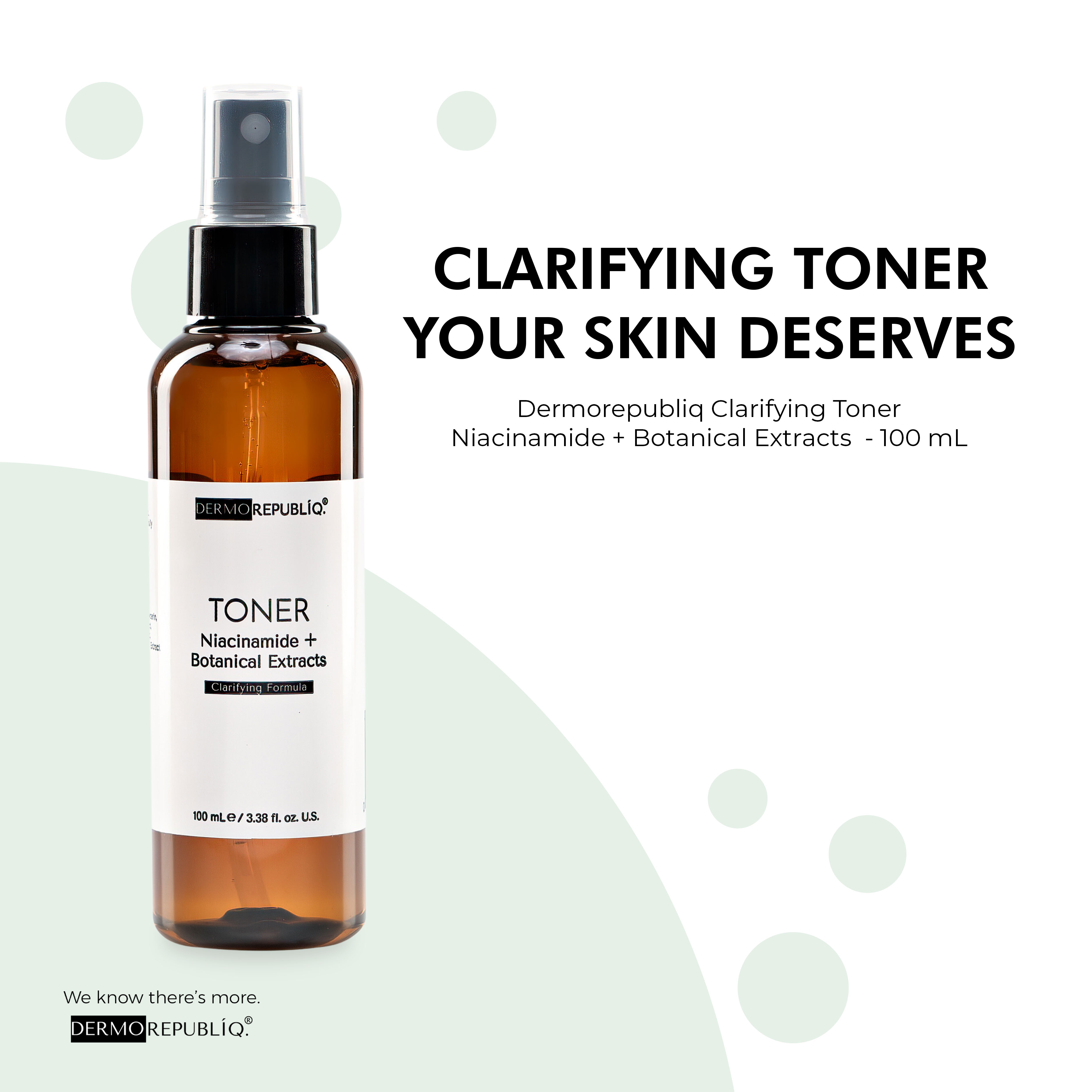 Dermorepubliq Clarifying Formula Toner Niacinamide + Botanical Extracts ...