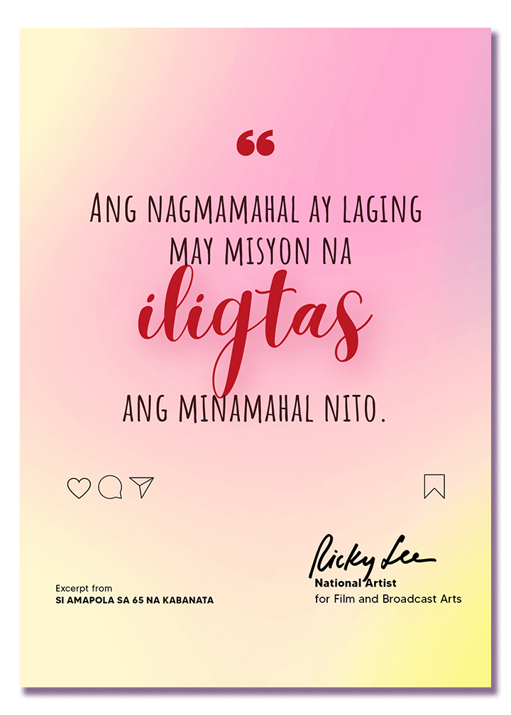 Ricky Lee Postcard - Si Amapola sa 65 na Kabanata | Lazada PH