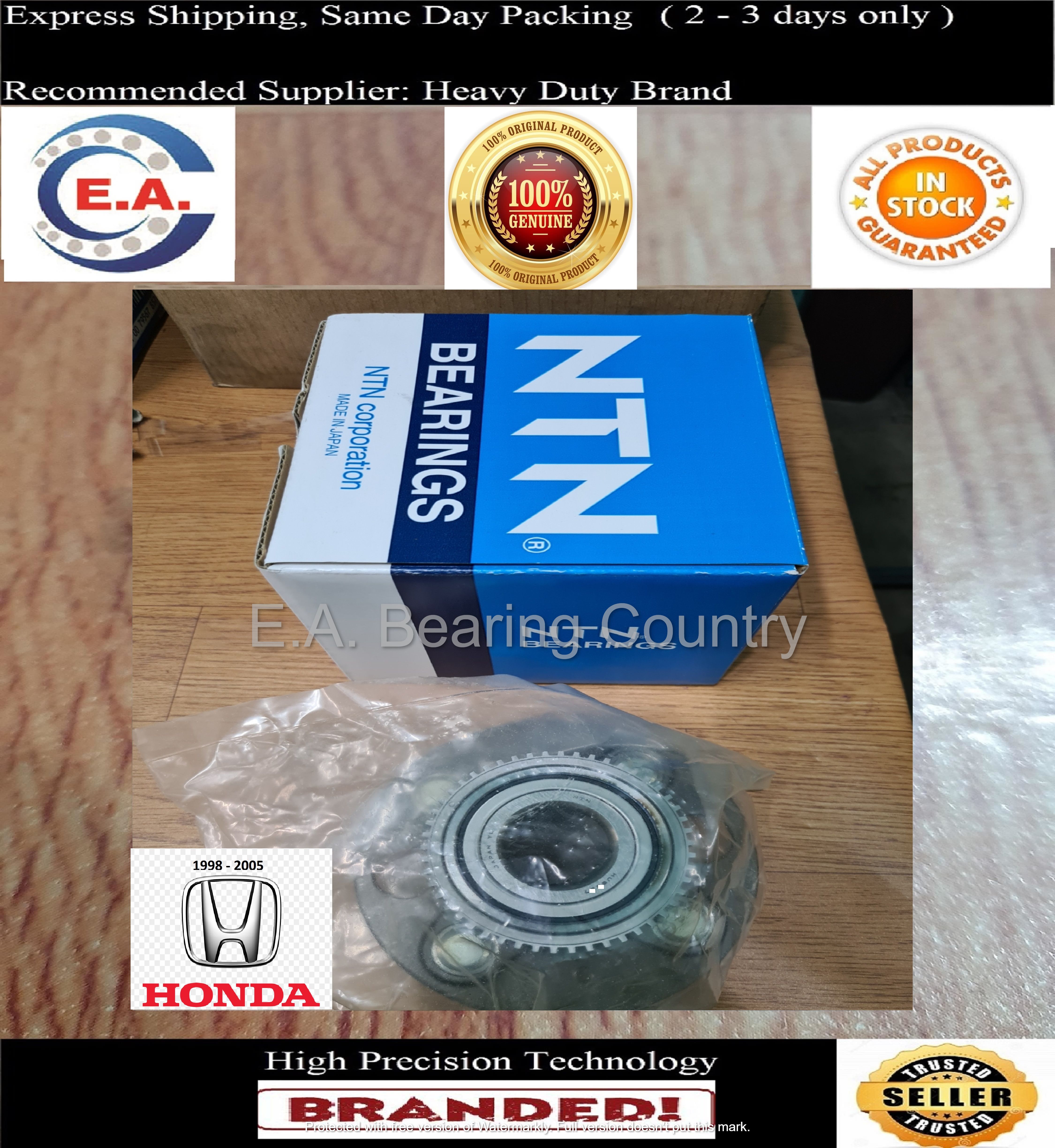 (Likod) HONDA DIMENSION 2001-2005 1.6 W/ ABS Bearing Original Automotive NTN Japan Honda Civic ...