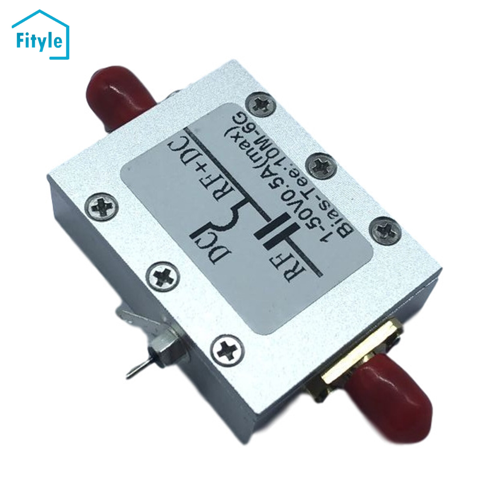 Fityle 10MHz-6GHz Bias Tee DC Blocks Frequency Microwave for SDR LNA ...