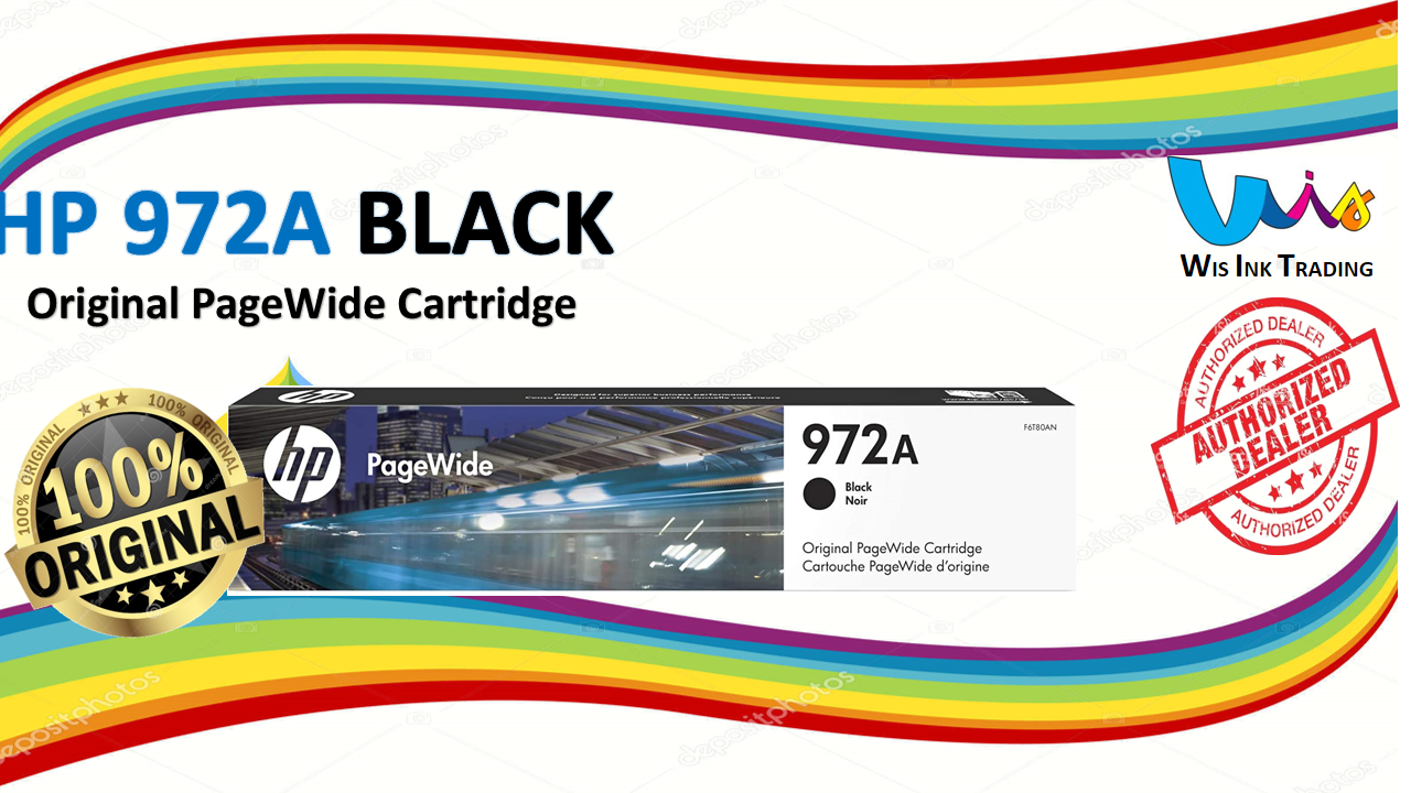 HP 972A Black Original PageWide Cartridge | Lazada PH