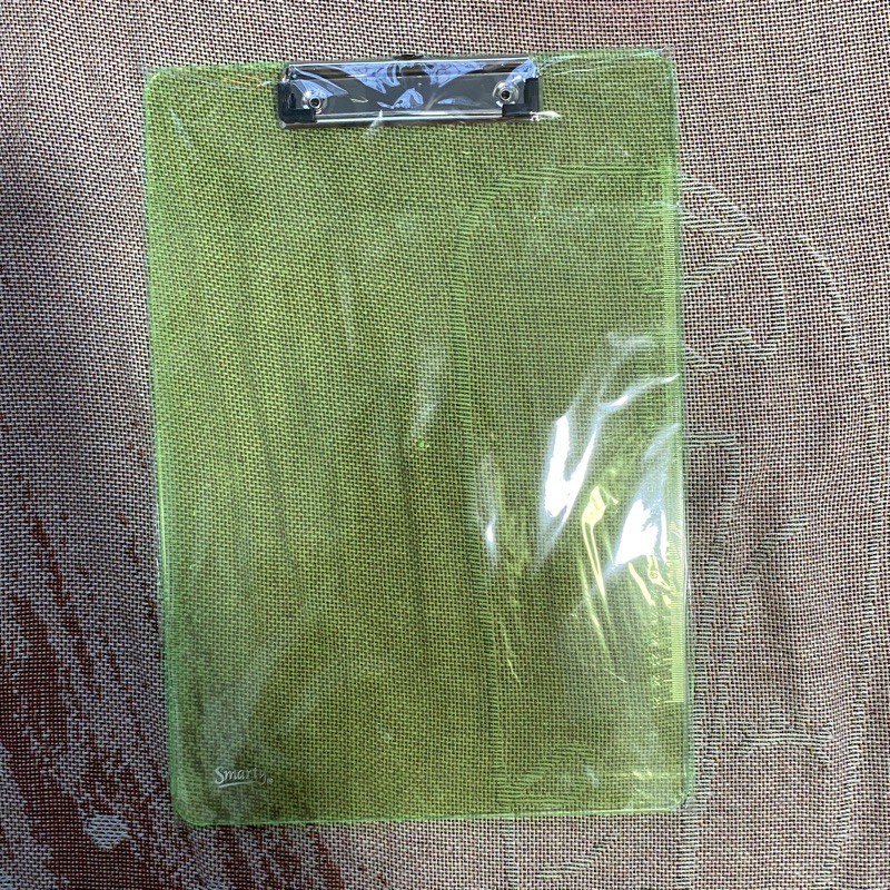 Flexible Solid Transparent Color A4 Long Plastic Clipboard Wooden Clip ...