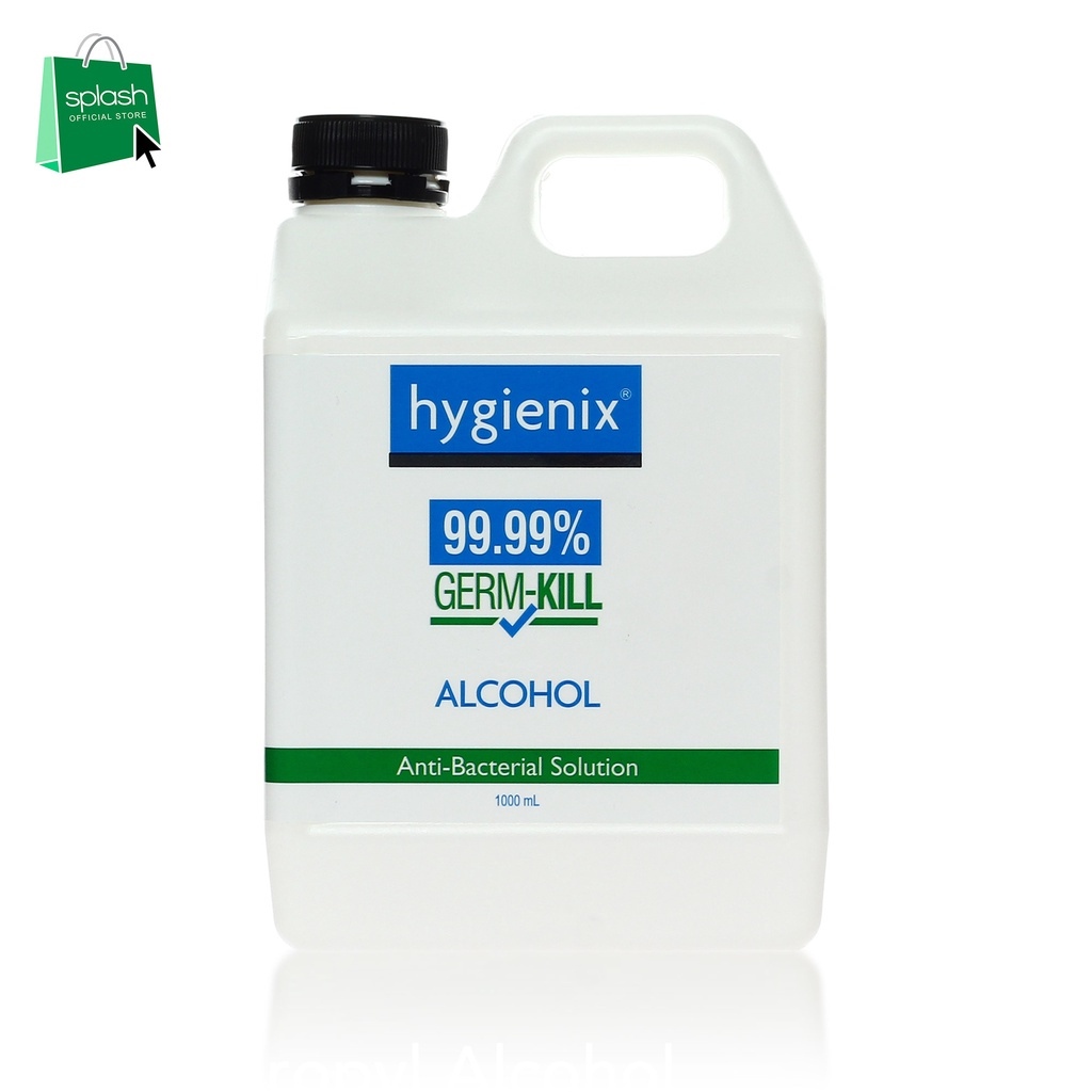 Hygienix Germ Kill Alcohol 1 Liter NO Pump (1 case) | Lazada PH
