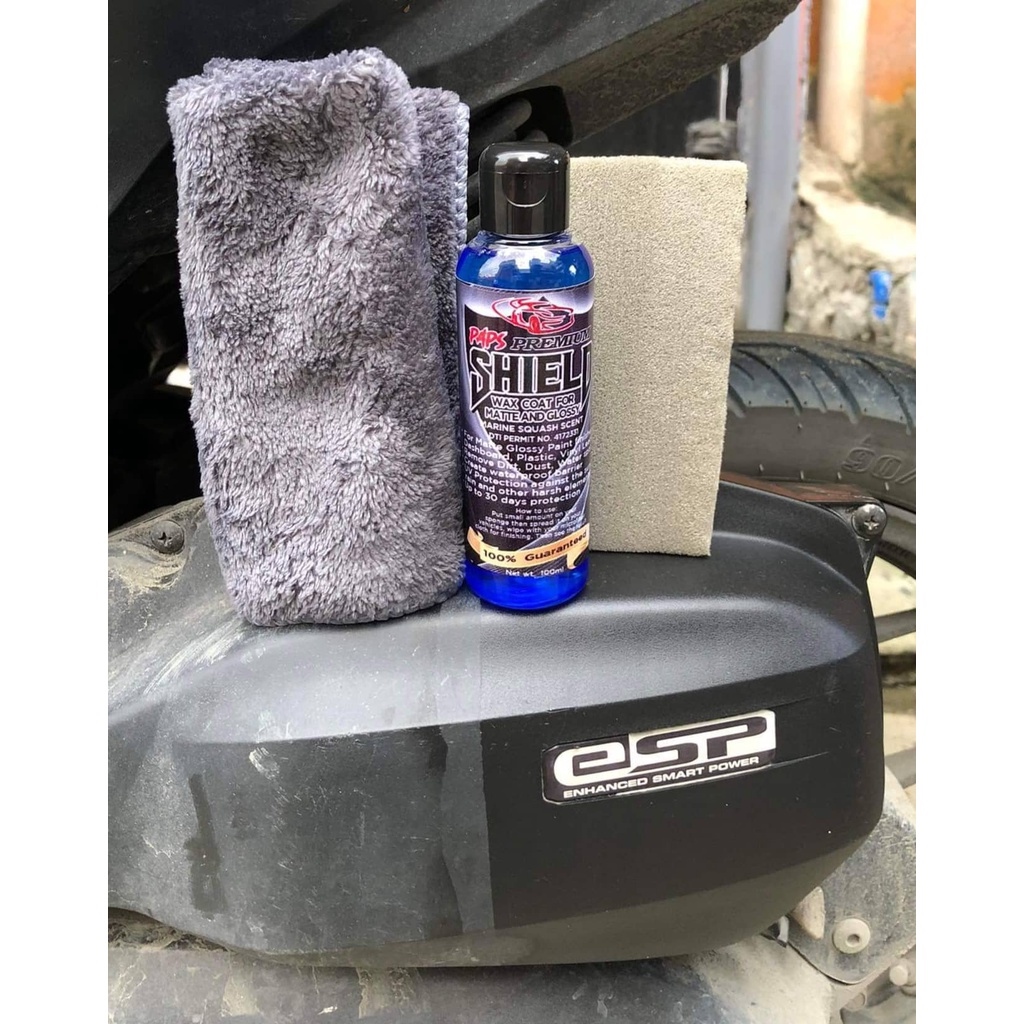 Shield Wax Coat PAPS For Matte Glossy Freebies:Car Shampoo ...