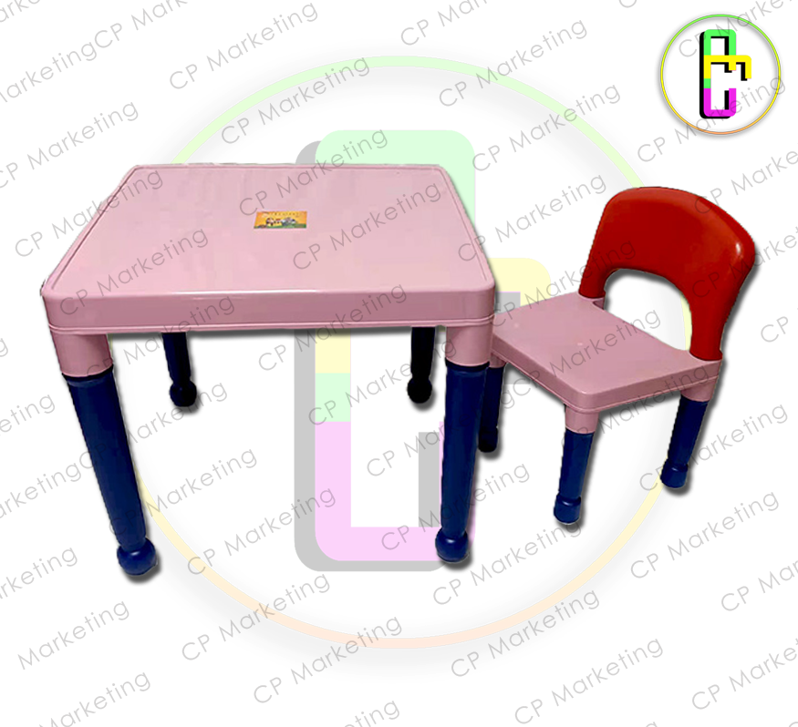 #108-1 & #108-2 Kids Study Table Set Cute and Comfy Kids study table ...