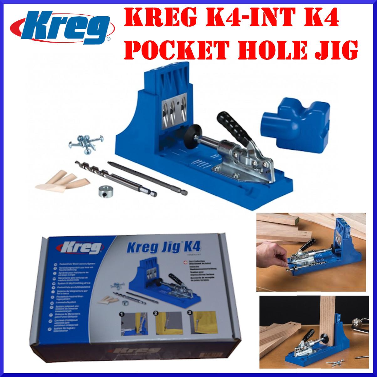 Original Kreg k4 Pocket Hole Jig Kit Set Pockethole Jig Kreg K4-INT ...