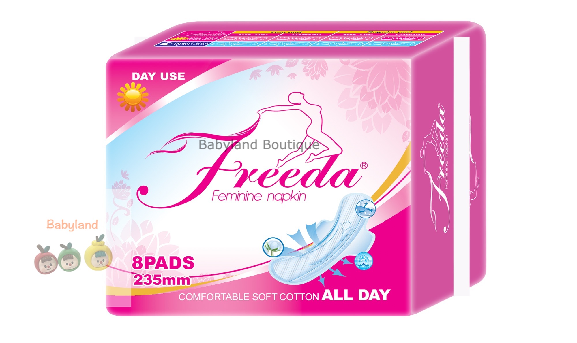 Freeda Cottony Day Use 8+1 | Lazada PH