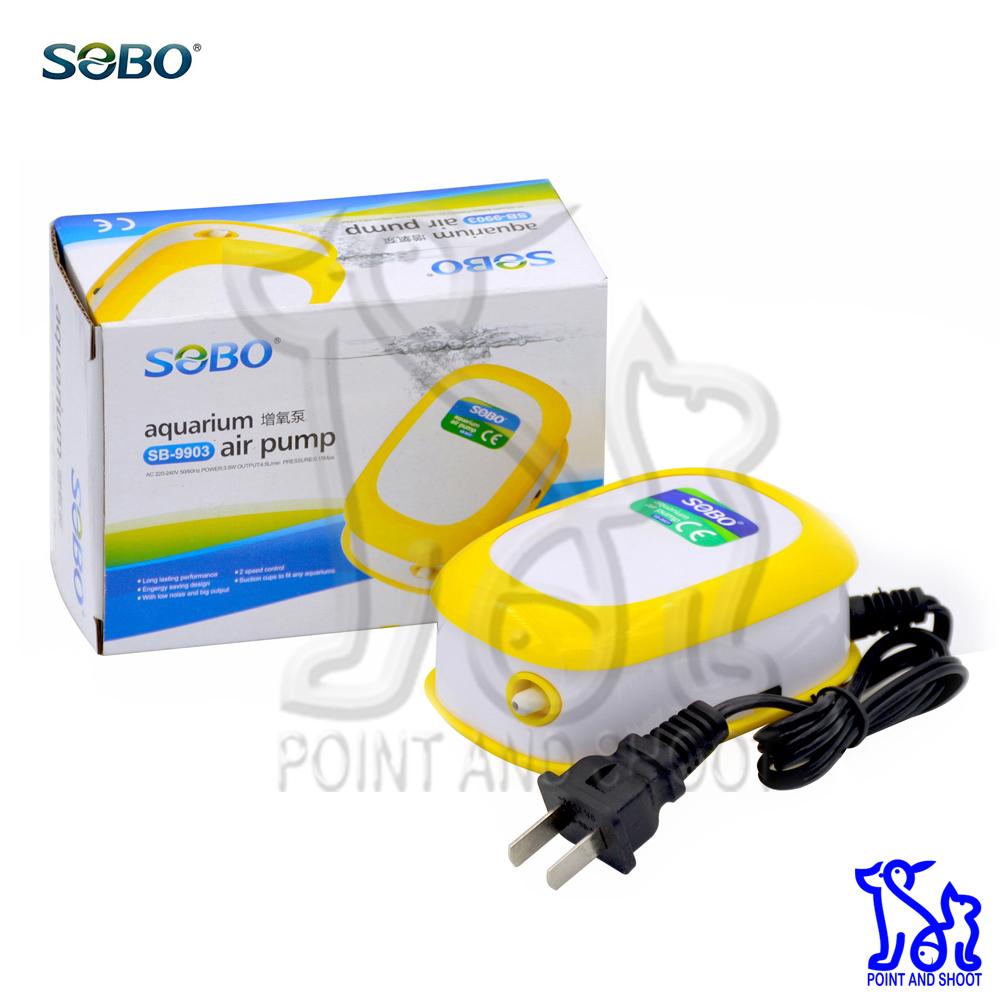 Sobo SB-9903 Aquarium Air Pump - 3.5 Watts | Lazada PH