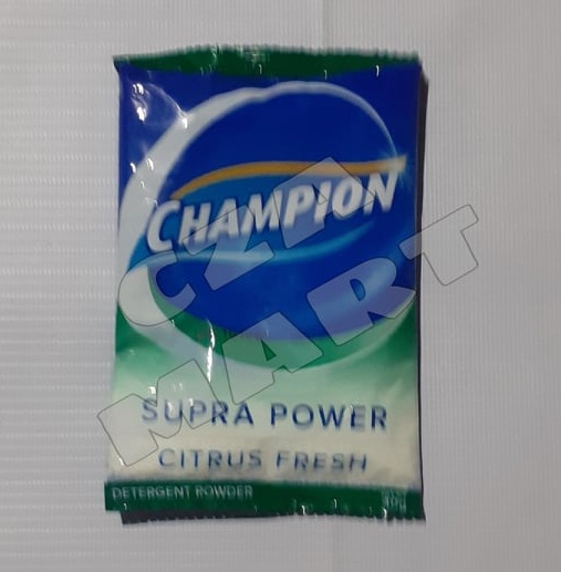Champion Detergent Powder Supra Powder 40 Grams - Original and Citrus ...
