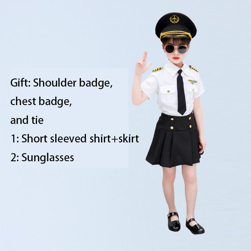 Pilot Career Costume For Kids Career Guidance Costume Airline Pilot ...