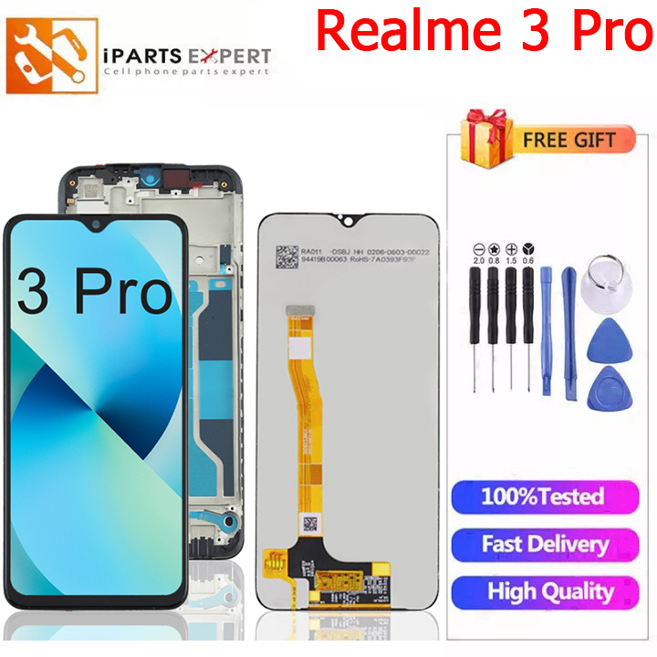 IPARTSEXPERT Original LCD For Realme 3 Pro LCD Screen RMX1851 LCD ...