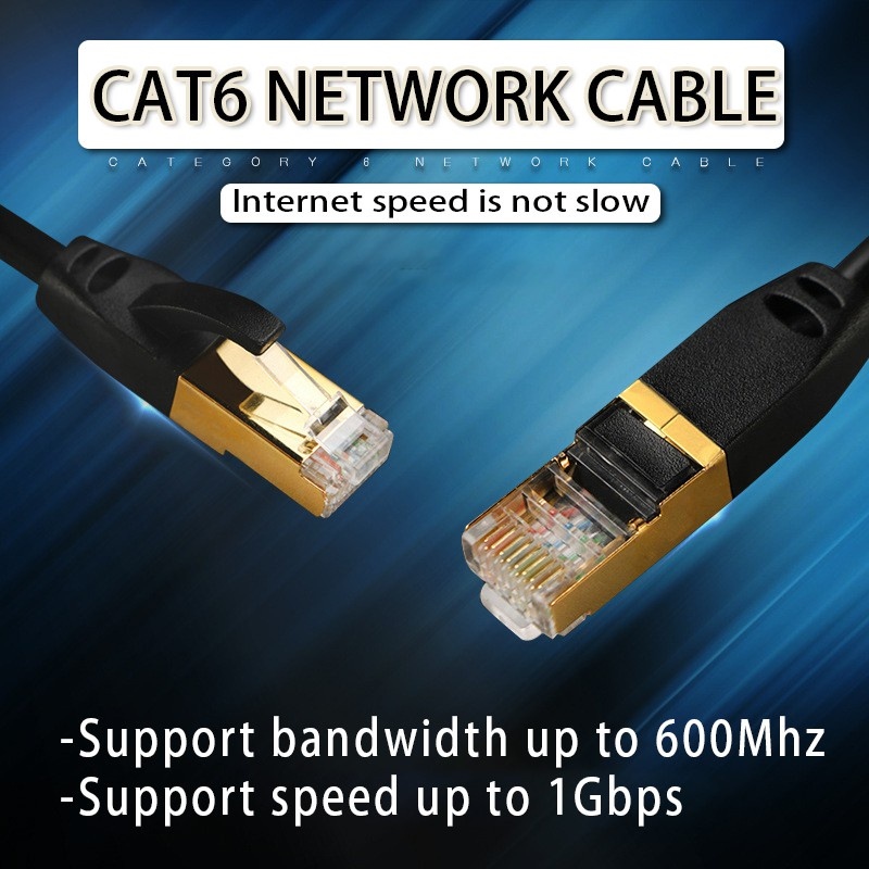 10M15M 20M 30M 50M gold-plated Ethernet cable RJ45 Cat6 outdoor LAN ...