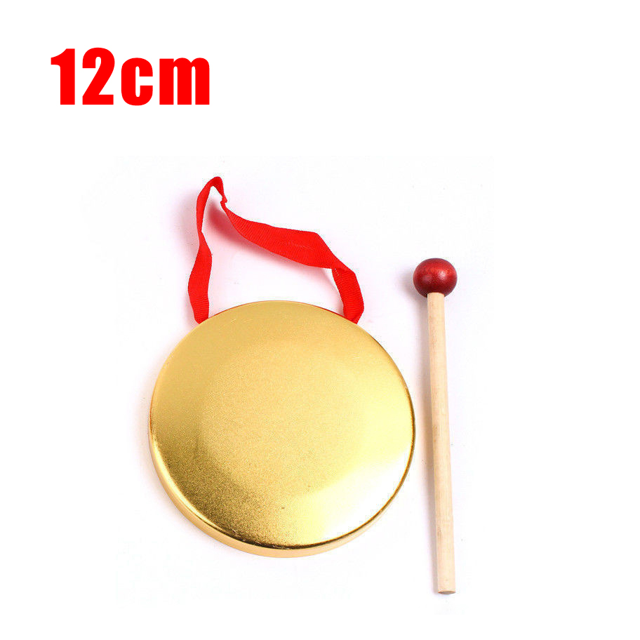 Small Hand Gong Chinese Folk Musical Instrument Copper Opera Gong with ...
