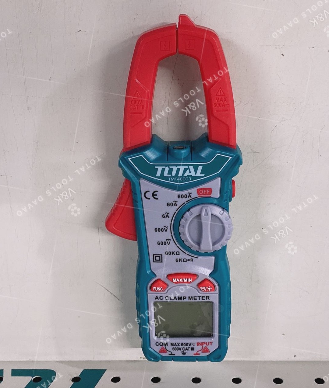 TOTAL digital AC clamp meter CAT.III 600v TMT46003 | Lazada PH